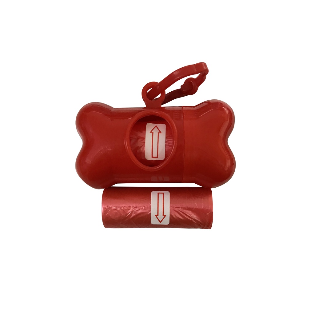 Kit Cata Caca Fezes Porta Saquinhos + 2 Refil Rolo Pet Cachorro Gato ...