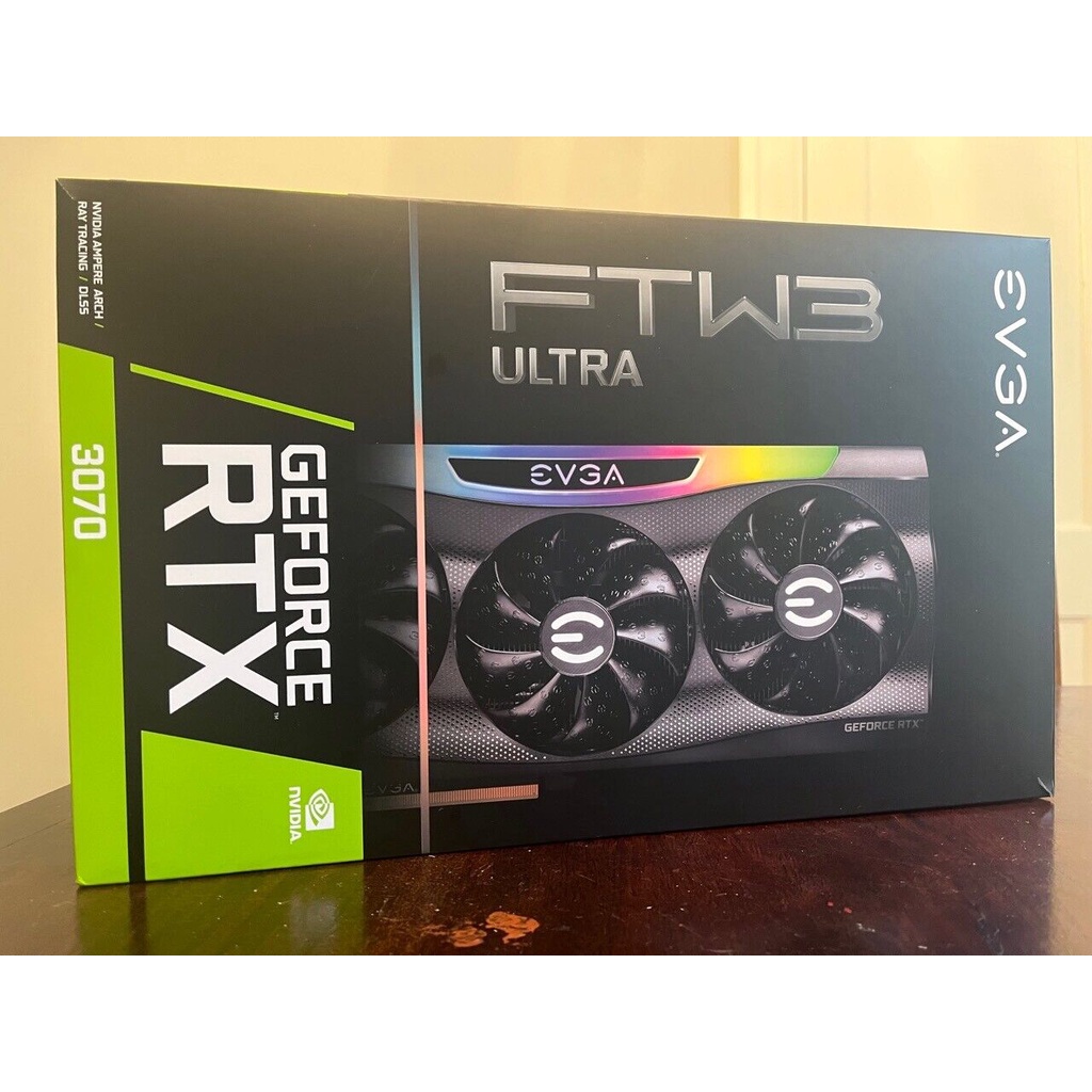 EVGA-GeForce-RTX-3070-FTW3-ULTRA-8GB-GDDR6 | Shopee Brasil