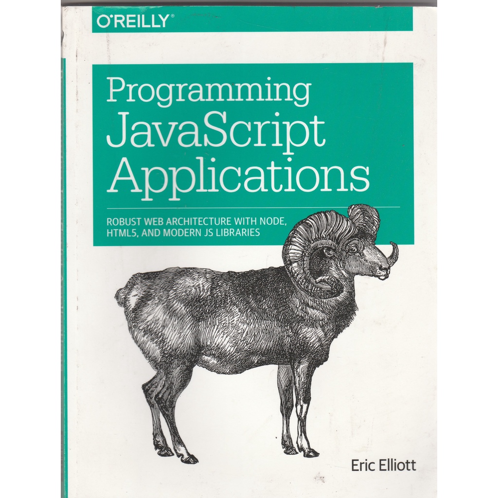 Livro Programming Javascript Applications Eric Elliott Shopee Brasil 