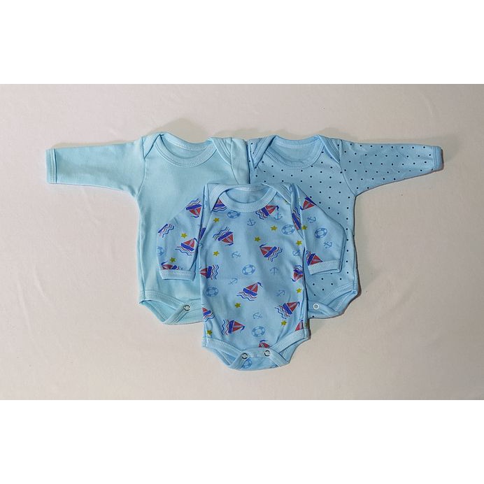 Kit 3 Borys Manga Longa Masculino | Shopee Brasil