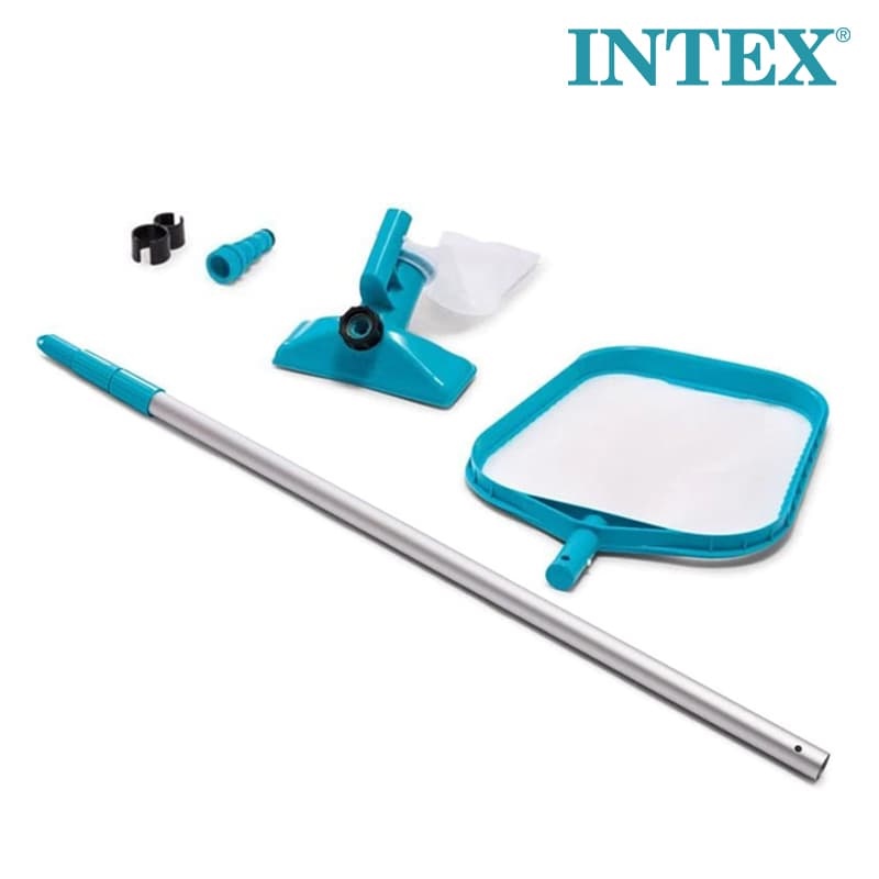 Kit Para Piscina Peneira + Aspirador - Intex 28002 | Shopee Brasil