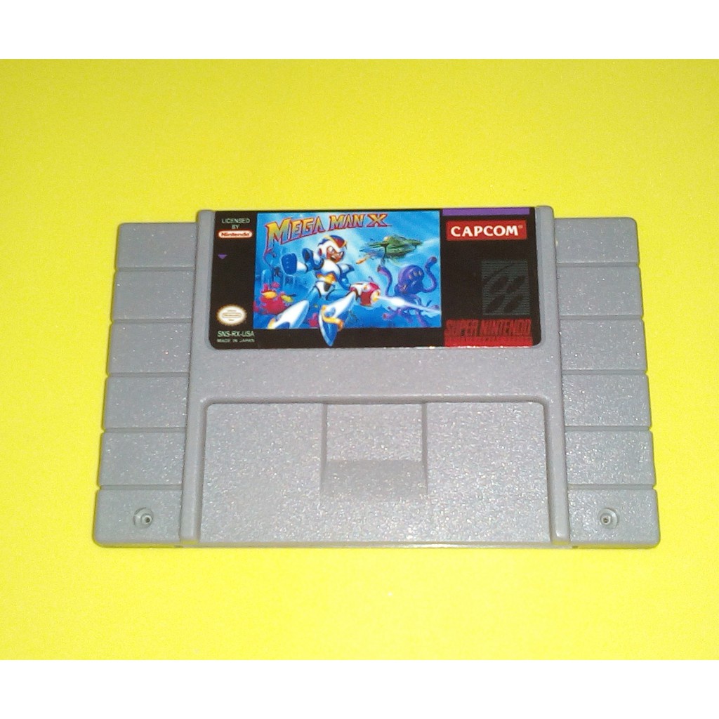 Rockman X / Mega Man X / Megaman X (Super Nintendo - SNES) | Shopee Brasil