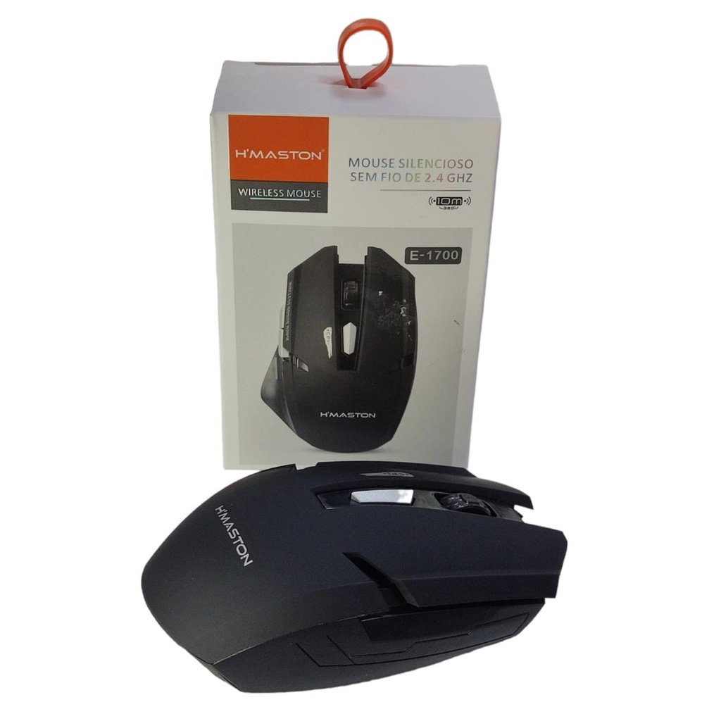Mouse Gamer Sem Fio Wireless Hmaston E1700 Pronta Entrega | Shopee Brasil
