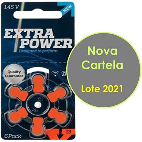 Bateria Auditiva 13 PR48 Extra Power | Shopee Brasil