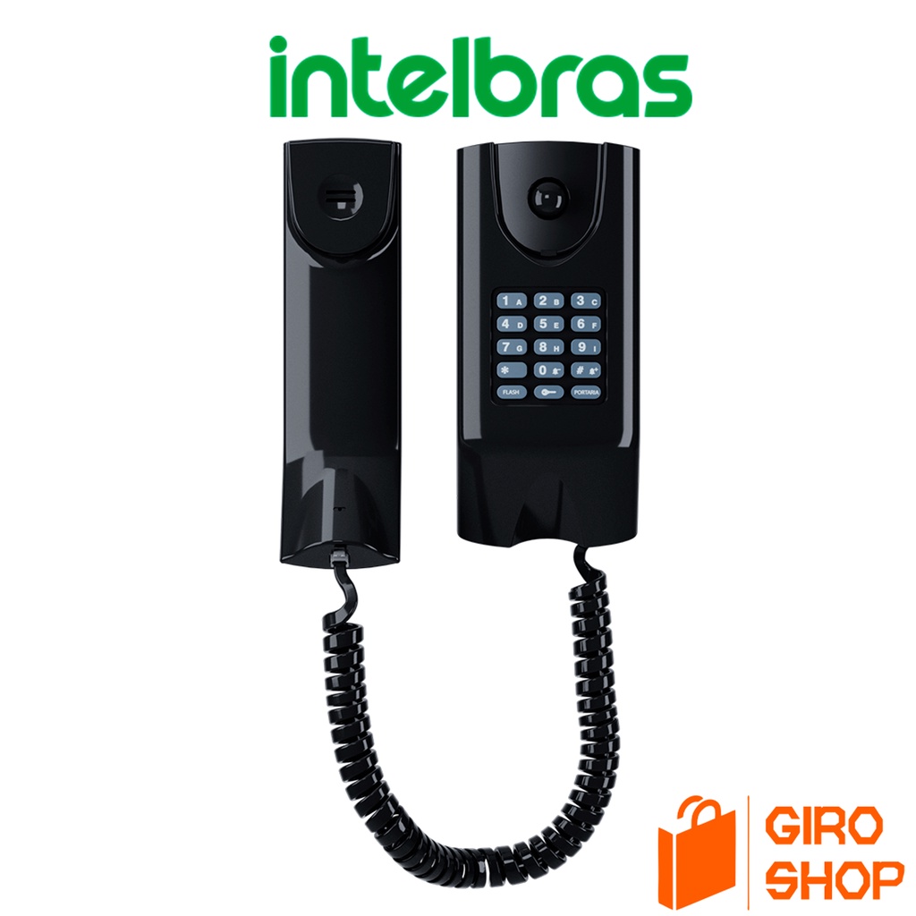 Interfone Intelbras Para Apartamentos TDMI 300 Preto | Shopee Brasil