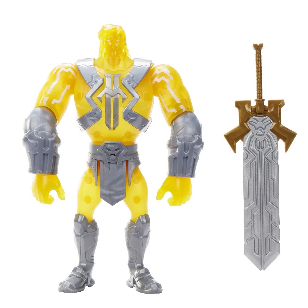Boneco He-man Masters Of Universe 15cm He-man Amarelo Mattel Novo ...