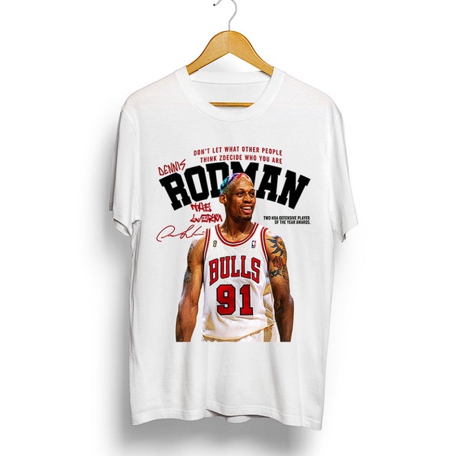 Camiseta Camisa Dennis Rodman Lenda Basquete | Shopee Brasil
