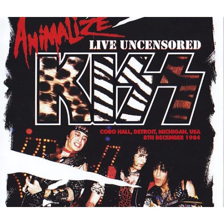 Kiss Animalize Live CD Version (2 CDs) | Shopee Brasil