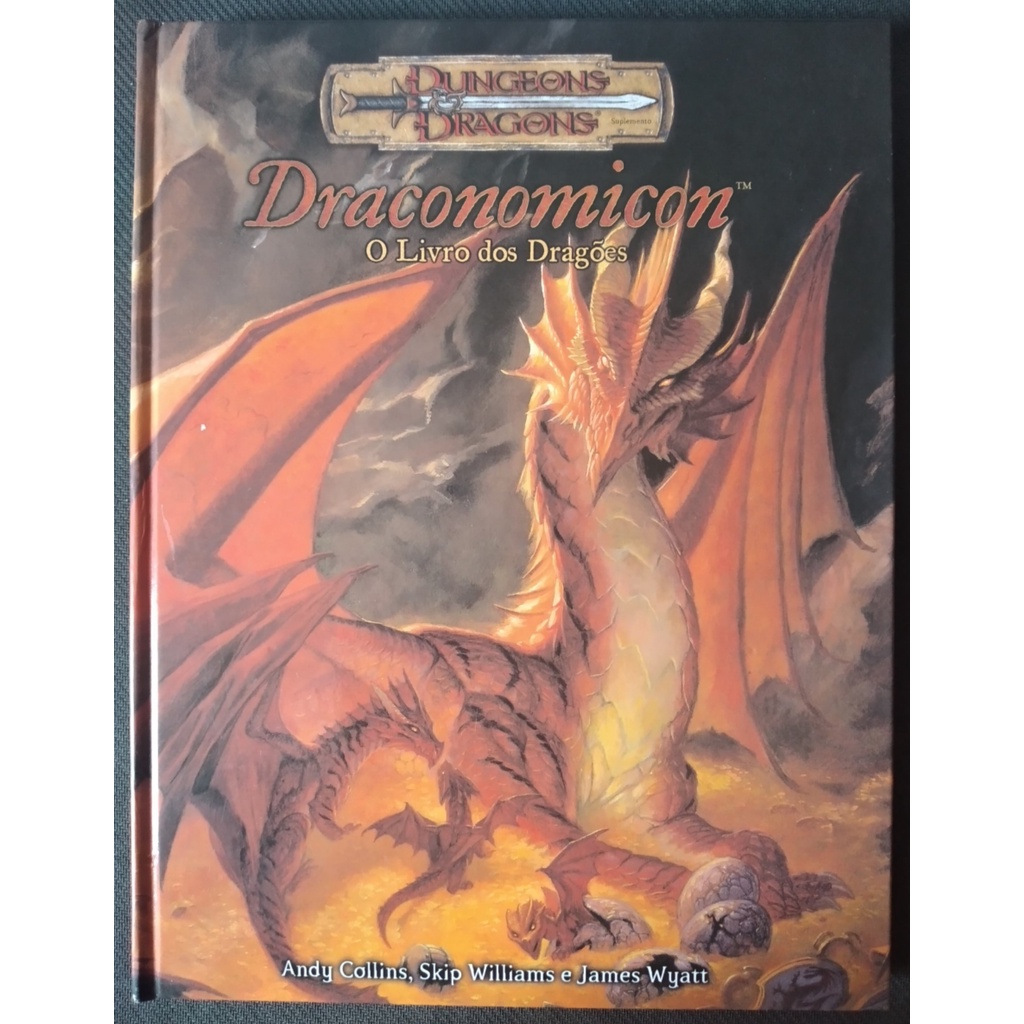 Draconomicon - Dungeons And Dragons - Livro de RPG/d&d/dnd | Shopee Brasil