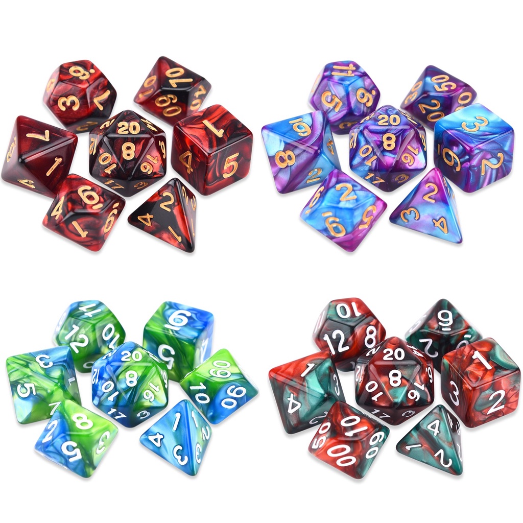 Dados Avulsos de RPG de mesa Dnd D&d Chamado Call of Cthulhu Tormenta20 ...