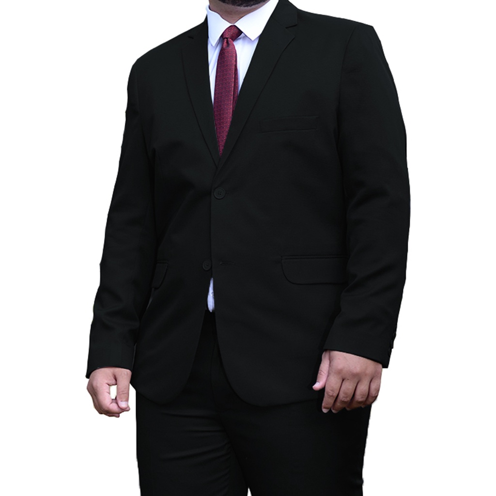 Terno Plus Size Masculino Slim Corte Italiano | Shopee Brasil