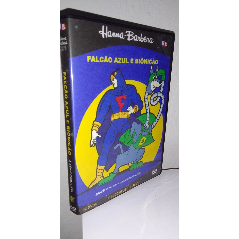 Dvd - Série Falcão Azul E Bionicão Hanna Barbera Box | Shopee Brasil