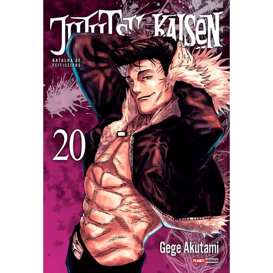 Mangá Jujutsu Kaisen Novo Lacrado Shopee Brasil