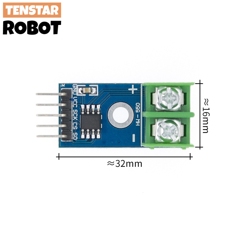 Módulo MAX6675 + K Tipo Termopar Senso De Temperatura Para arduino ...