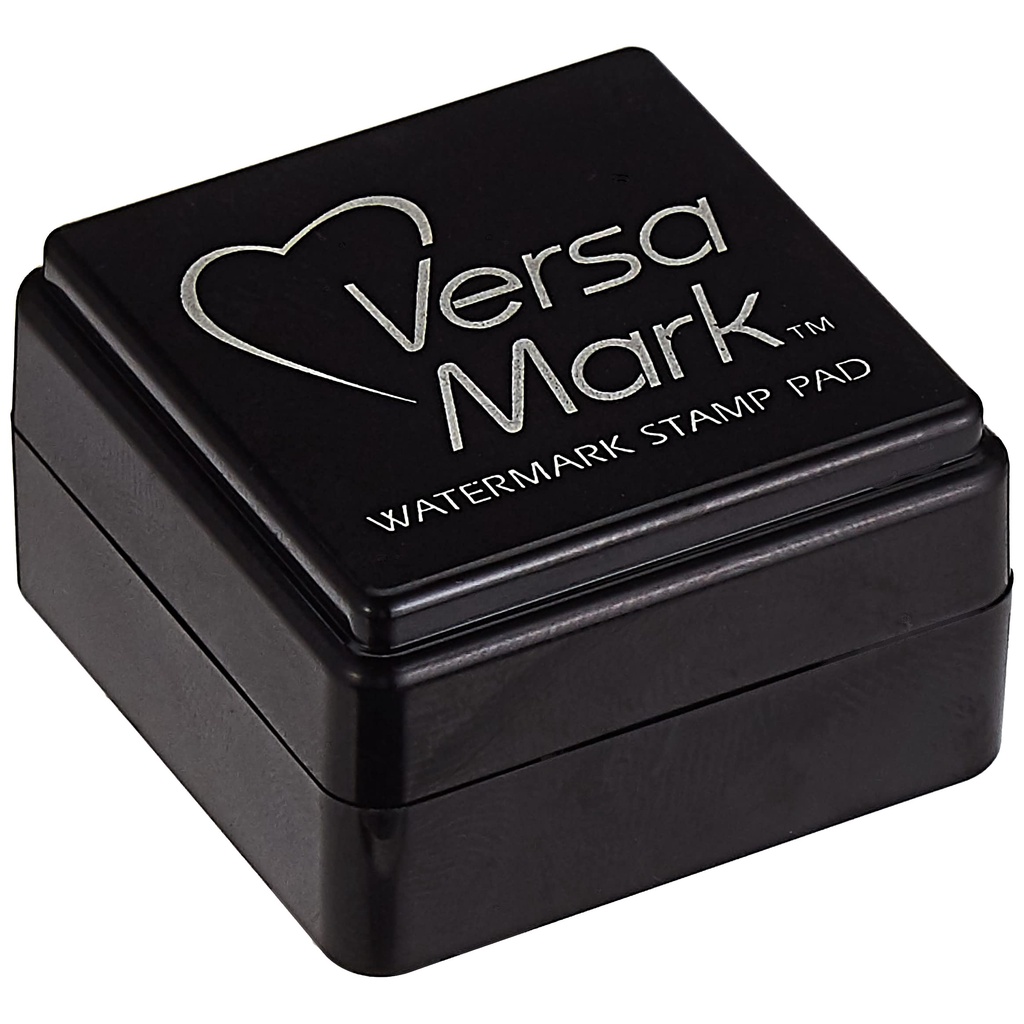 Tsukineko Versamark Emboss Cube Watermark Stamp Ink Pad mini carimbeira ...