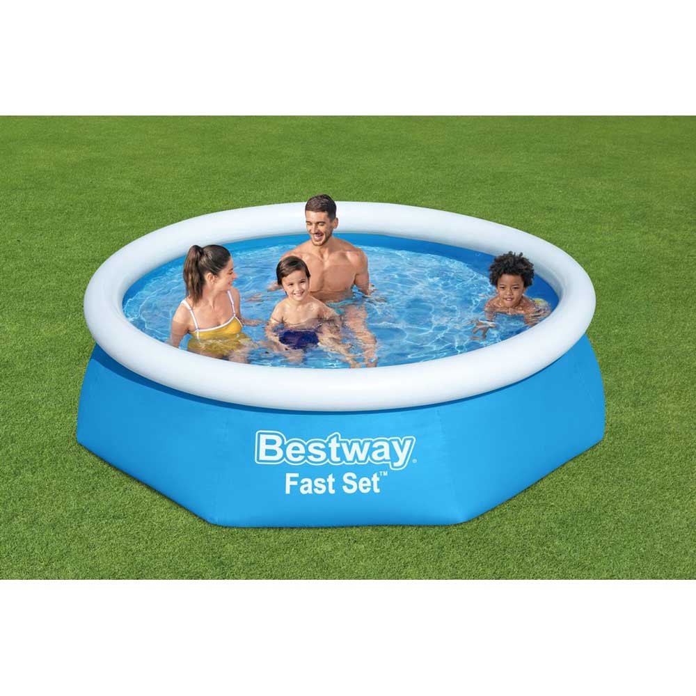Piscina Inflável redonda Bestway Fast Set 2.44m x 66cm 2300Litros ...