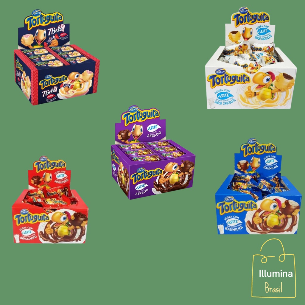 Chocolate Tortuguita 7 Belo Arcor Lançamento - Escorrega o Preço