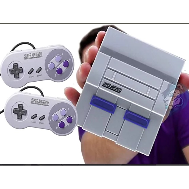 Super Box Game Console Super Nintendo Retrô + de 20 mil Jogos | Shopee ...