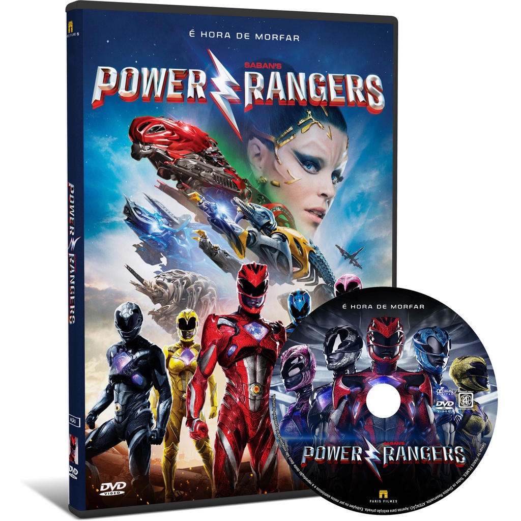 DVD Power Rangers (2017) | Shopee Brasil