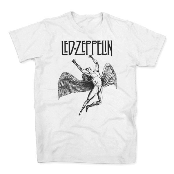 Camiseta Algodao Led Zeppelin Stairway To Heaven Unissex Shopee Brasil
