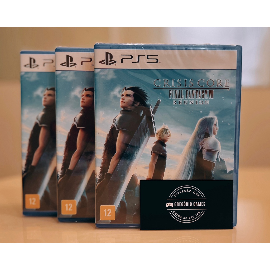Crisis Core Final Fantasy 7 Reunion Ps5 Lacrado | Shopee Brasil