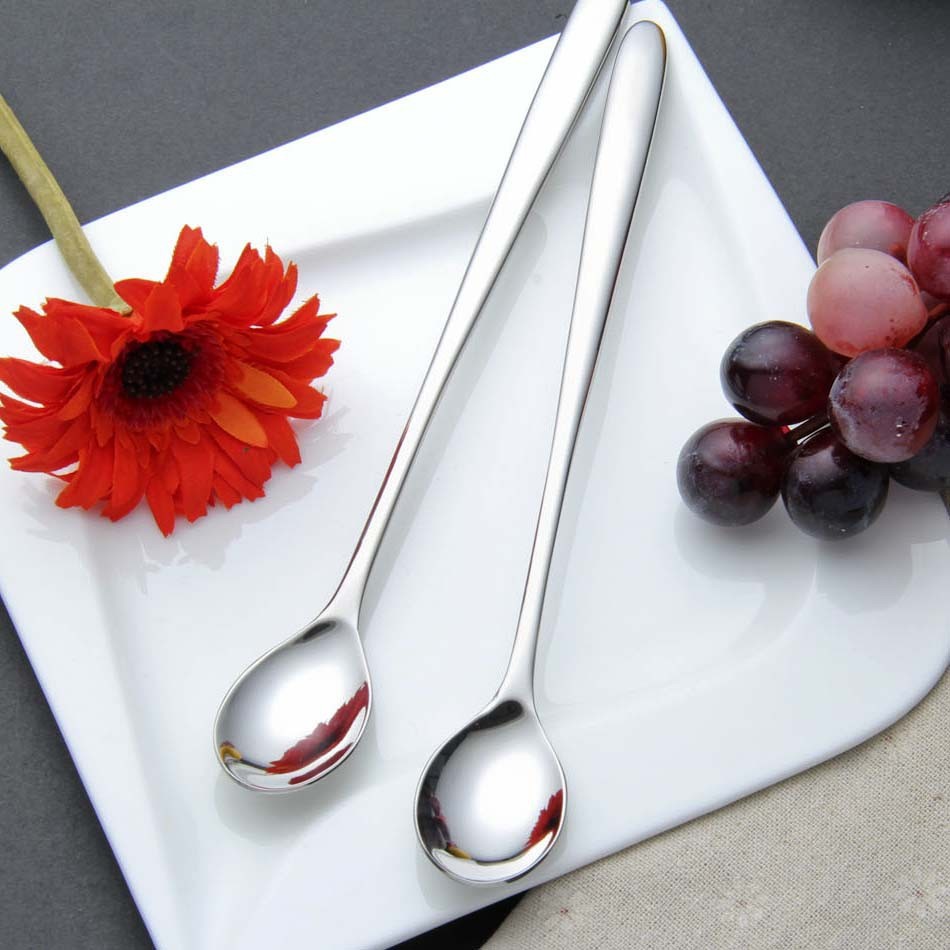 Colher Colheres 20 Cm Para Mexer Suco Leite Copo Jarra Multiuso ...