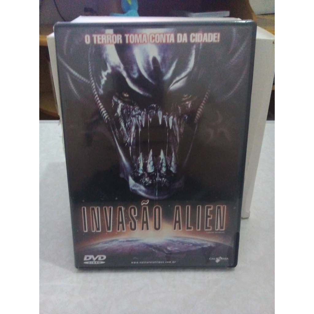DVD INVASÃO ALIEN - ORIGINAL - LACRADO | Shopee Brasil