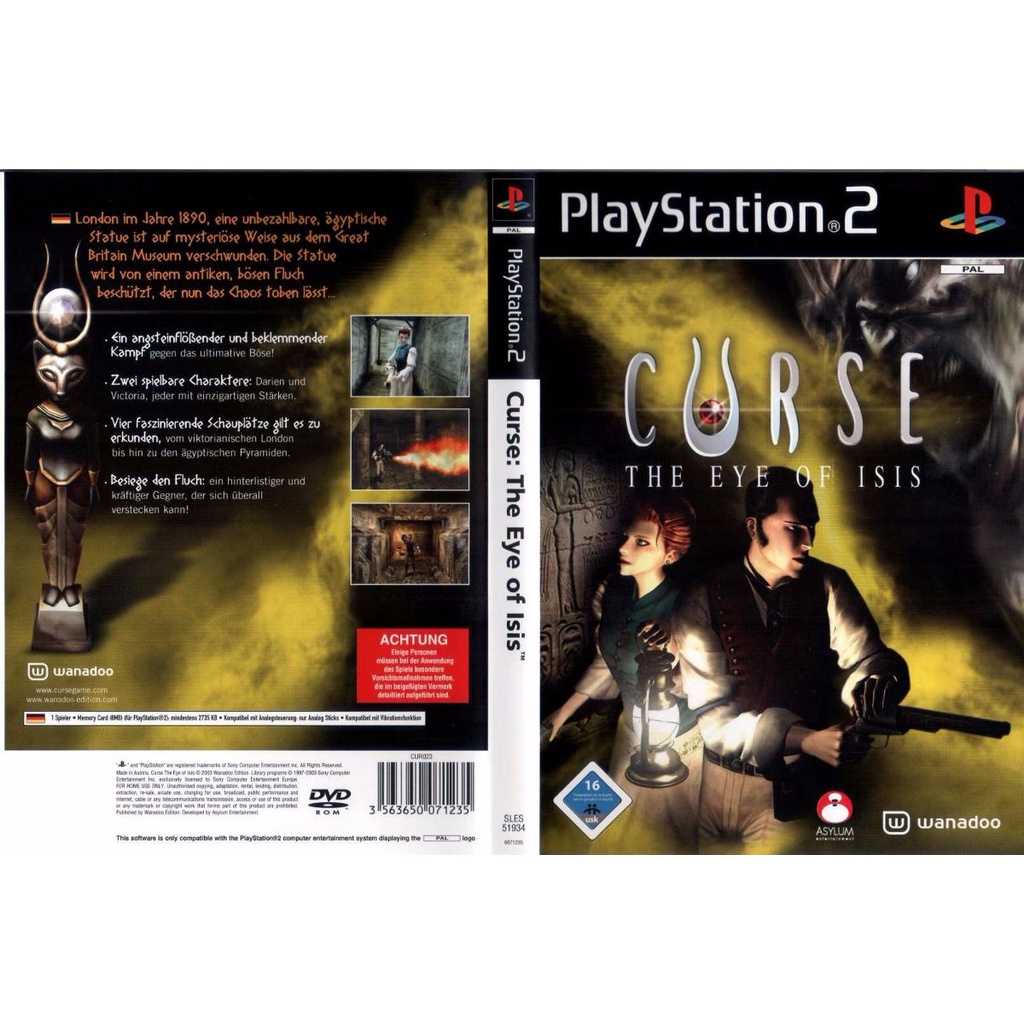 Jogo Curse ps2 | Shopee Brasil