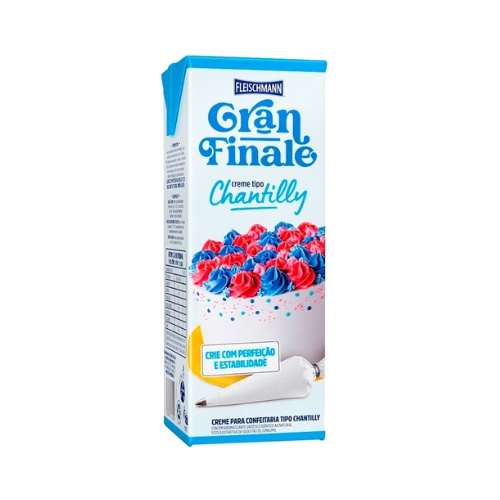 Creme Chantilly Gran Finale Tradicional 1L Fleischmann | Shopee Brasil