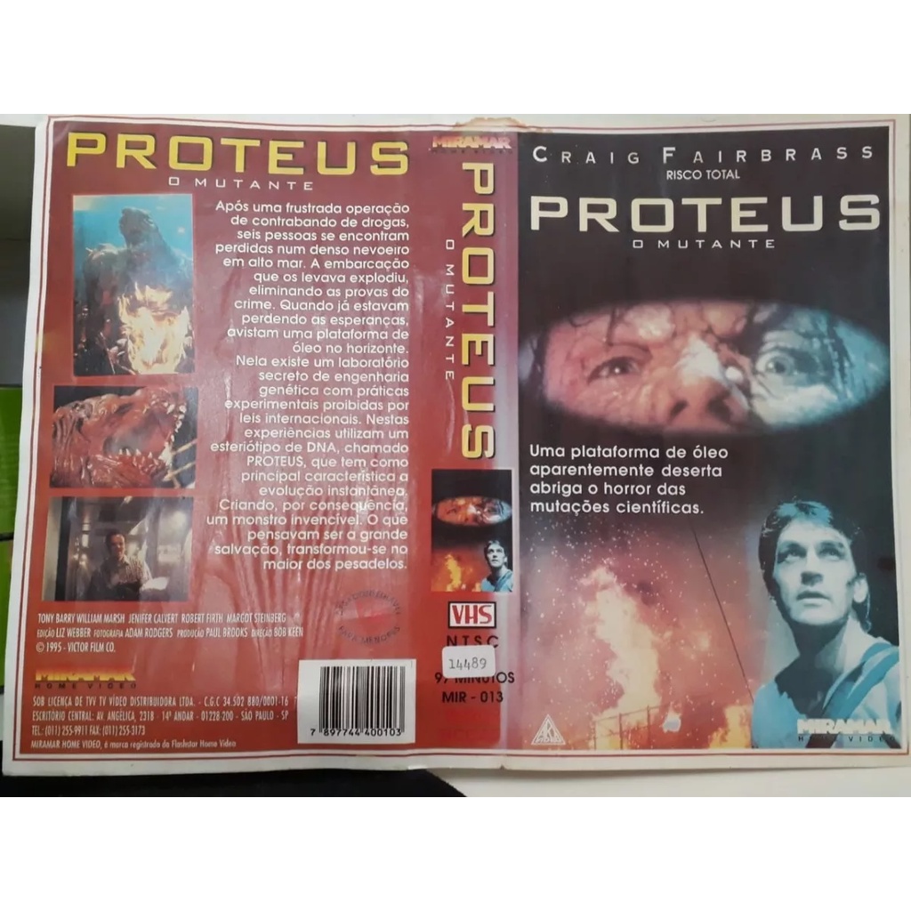 Dvd Proteus O Mutante | Shopee Brasil