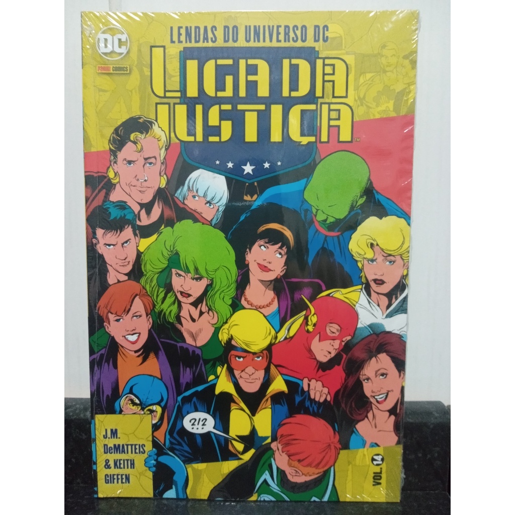 Hq LENDAS DO UNIVERSO DC - LIGA DA JUSTIÇA 14 Lacrado - Panini 2021 ...