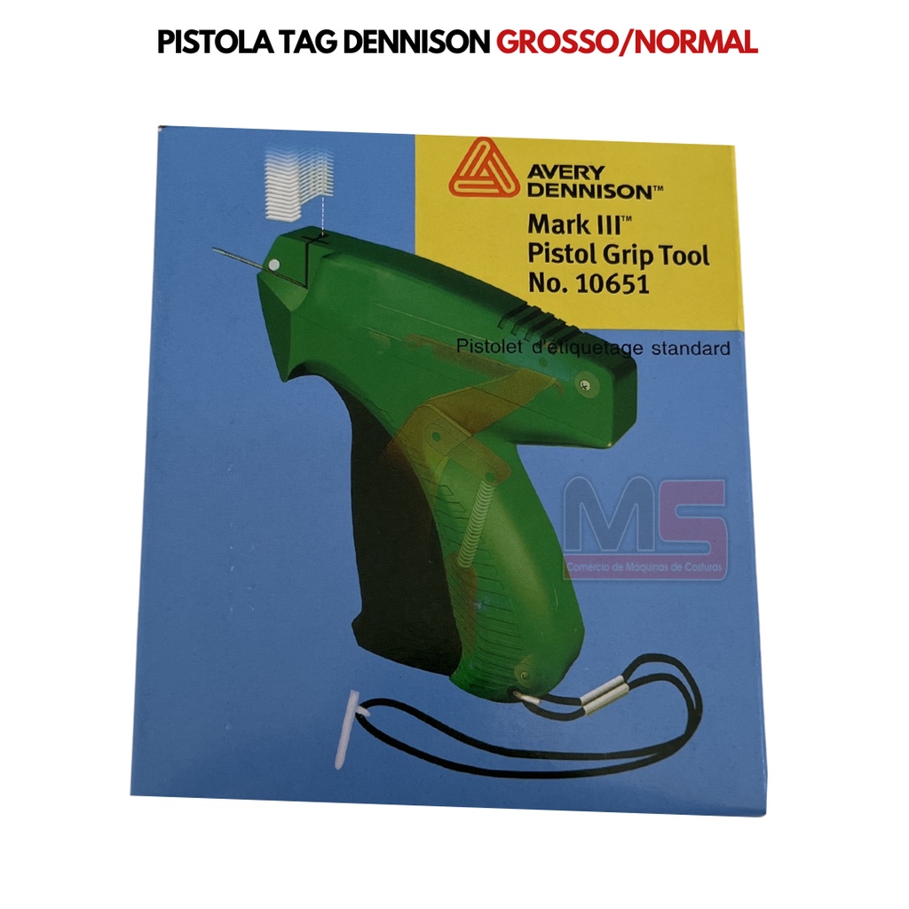 Aplicador de Tag Dennison Fast Mark III - Avery Dennison - Escorrega o ...