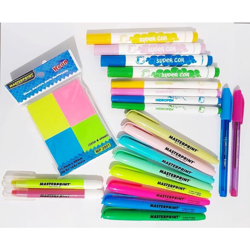 Kit Marca Texto Neon Completo | Shopee Brasil