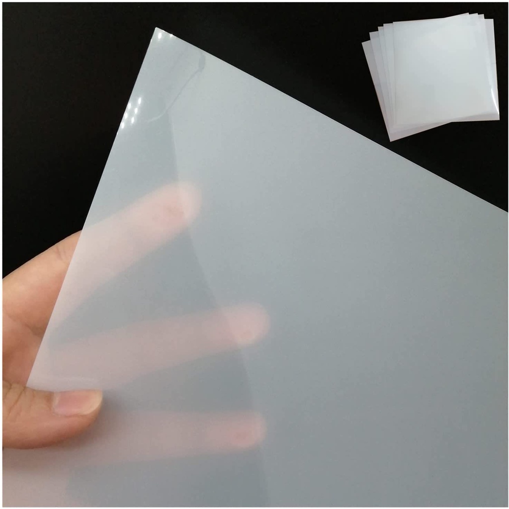 30 Folhas A4 Pet Mylar Tipo Acetato Branco fazer Stencil Silhouette ...