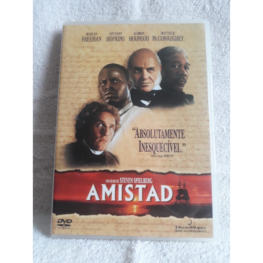 Dvd Amistad (1997) - Morgan Freeman, Anthony Hopkins - Original e ...