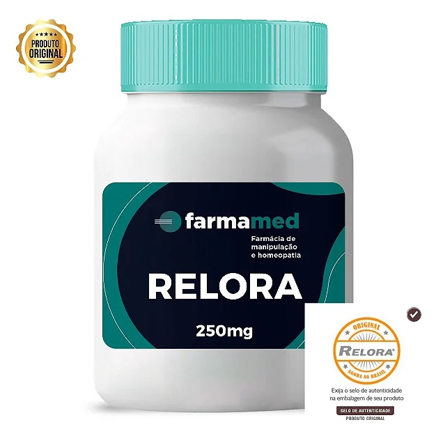 Relora 250mg - Diminui o Estresse; Ansiedade; Compulsão Alimentar ...
