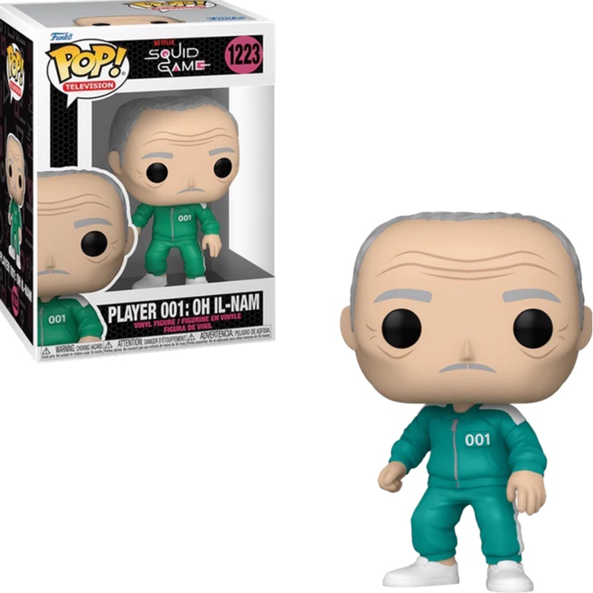 Funko Pop! Round 6 1223 - Player 001 Oh Il-nam | Shopee Brasil