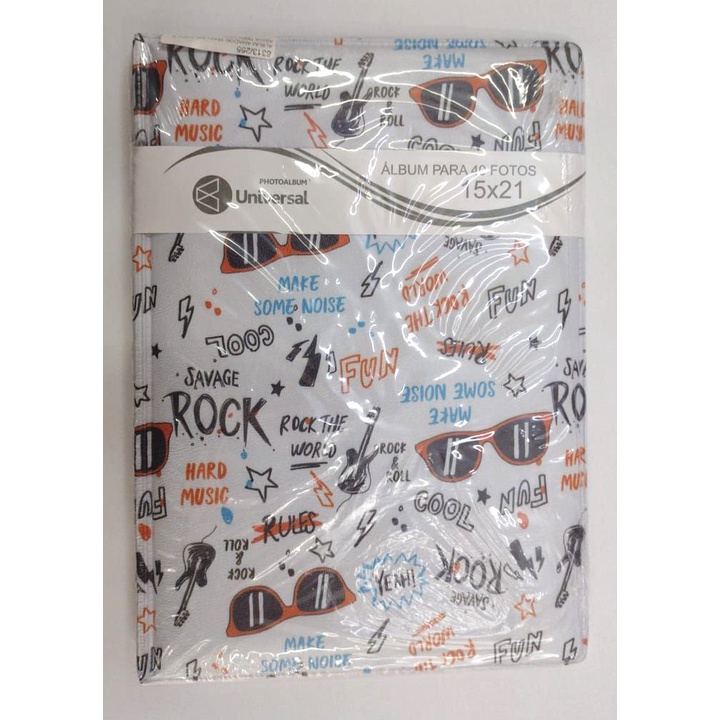 Album Tam. 15x21 - 40 fotos - Tema ROCK | Shopee Brasil