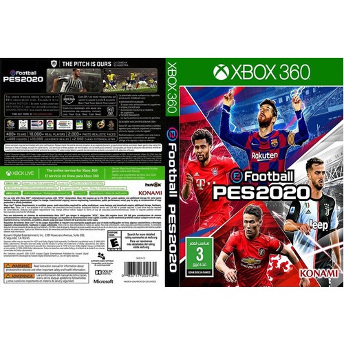 Pes 2020 P/ Xbox360 Desbloq(Jtag/Ltu/Lt/Rgh) | Shopee Brasil