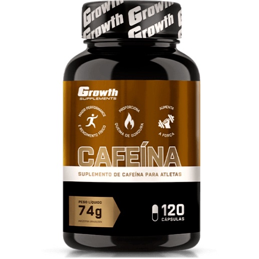 Cafeína 420mg - 120 Cápsulas - Growth Supplements (100% Original ...