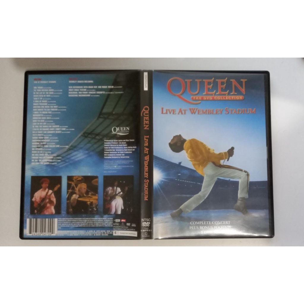 DVD QUEEN The DVD Collection Live at Wembley Stadium | Shopee Brasil