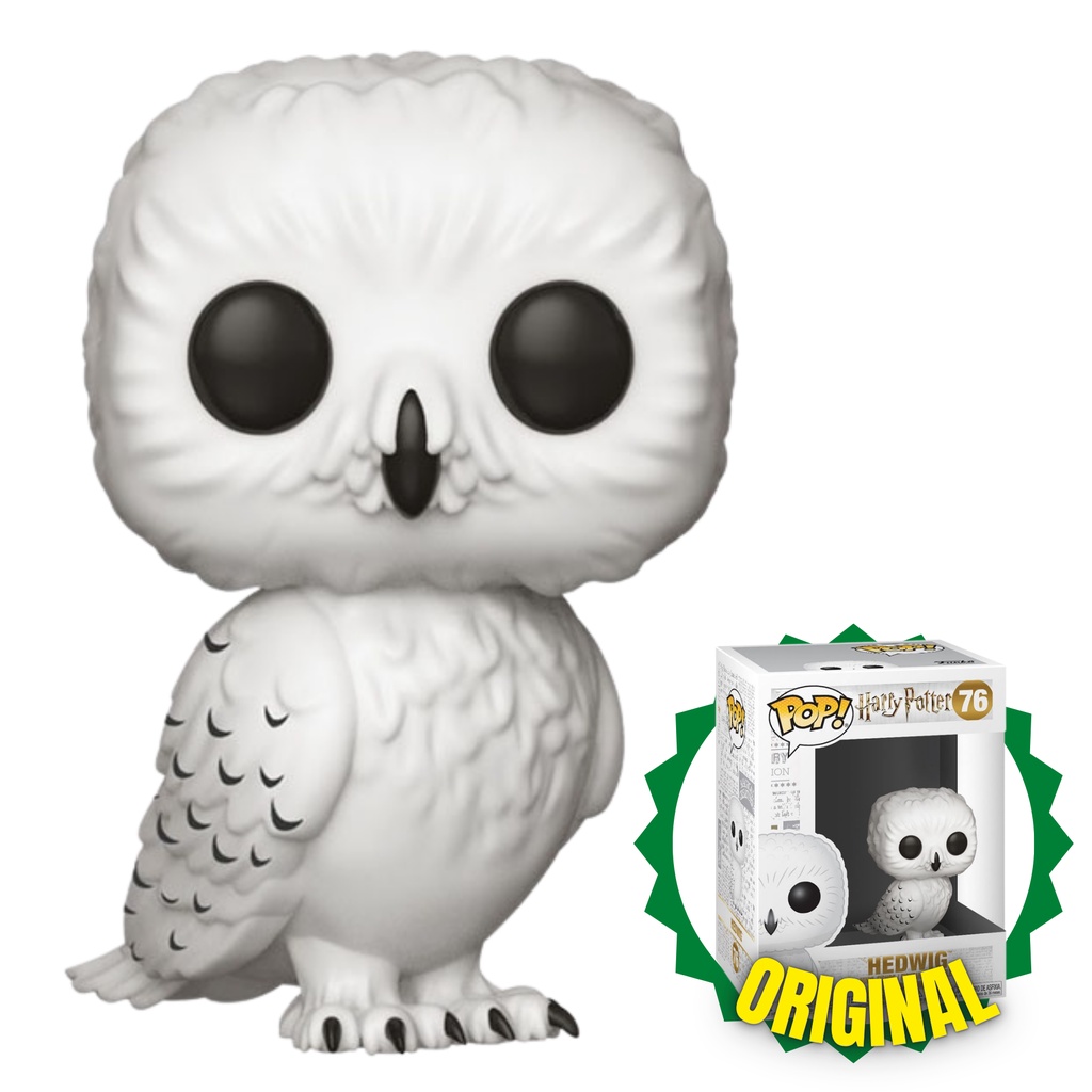 Funko Pop Boneco Harry Potter Hedwig #76 Original Oficial | Shopee Brasil