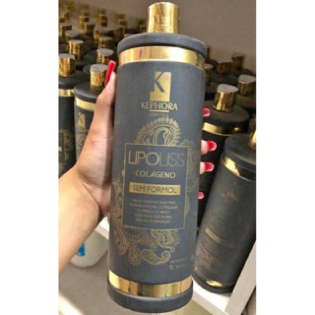 Escova Progressiva Kephora Lipoliss Sem Formol 1l | Shopee Brasil