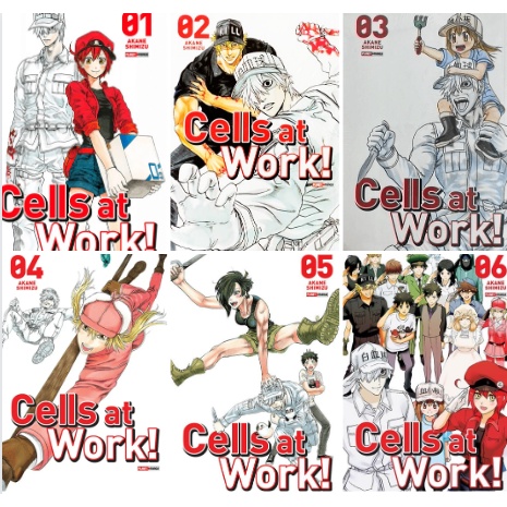 Mangá Cells at Work! (Novo - Lacrado) | Shopee Brasil