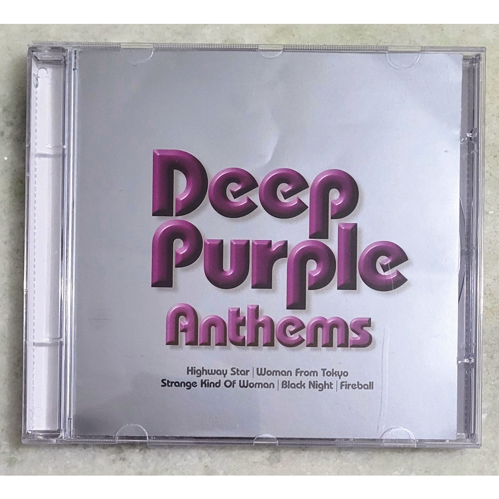 CD Deep Purple - Anthems (Original Ótimo estado) | Shopee Brasil