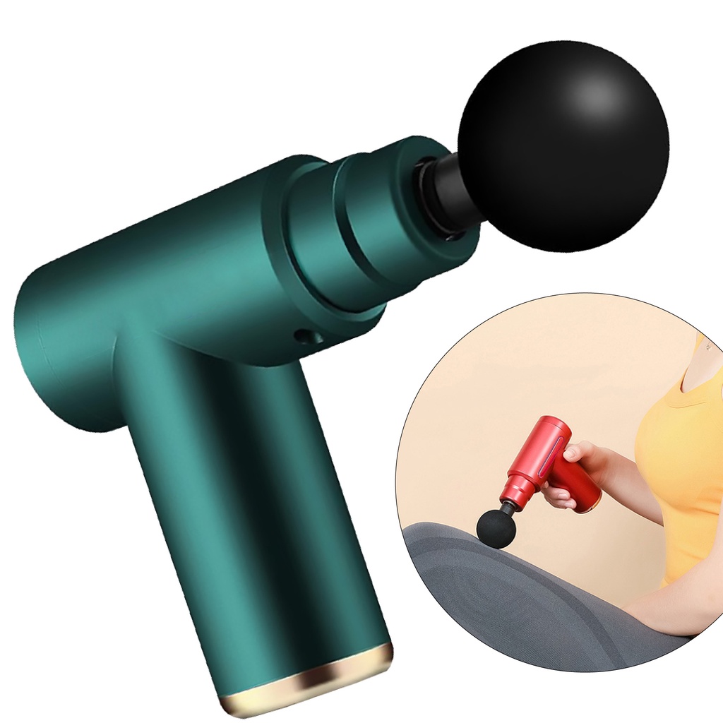 Pistola Massageadora Elétrico Profissional Muscular Recarregável Linha Premium | Shopee Brasil