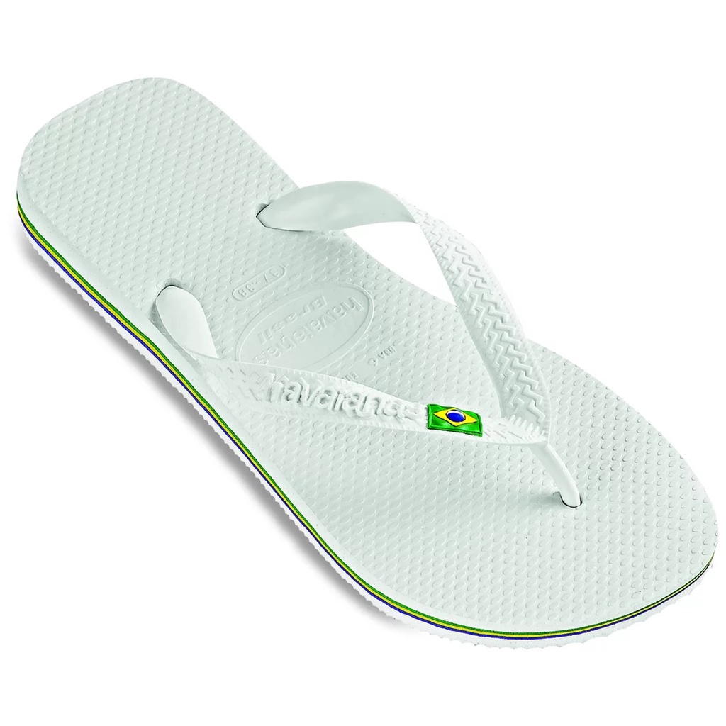 Chinelo Branco Brasil Tradicional sandalia de dedo OFERTA RELAMPAGO ...