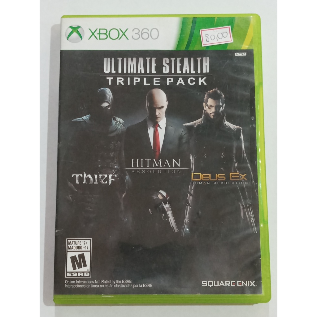 Ultimate Stealth Triple Pack p/ Xbox 360 Original (Thief - Hitman ...