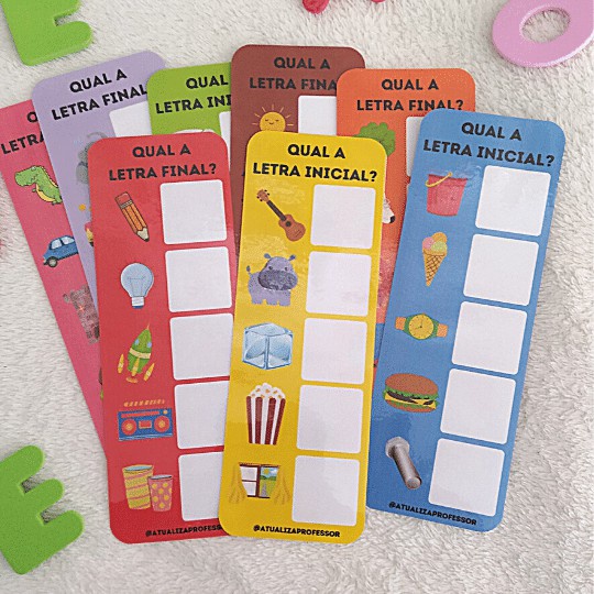 Qual a letra? - Material pedagogico | Shopee Brasil