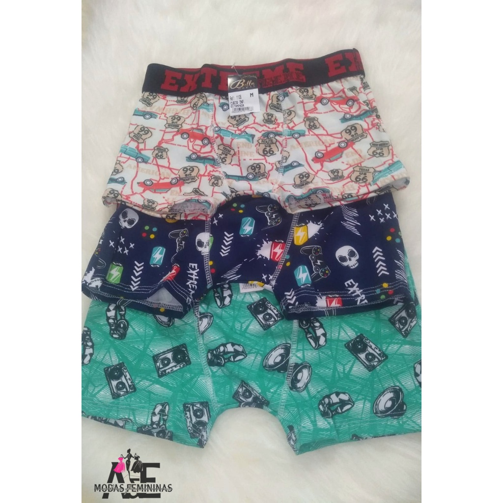 Cueca Box infantil | Shopee Brasil